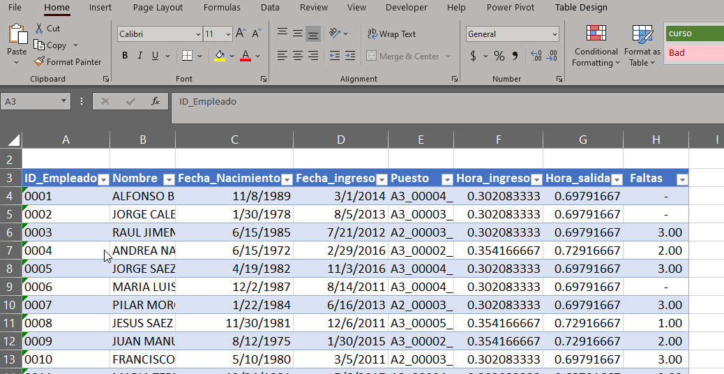 TRUCO EXCEL: RECUENTO DISTINTO CON TABLA DINÁMICA