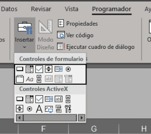 CONTROLES DE FORMULARIOS