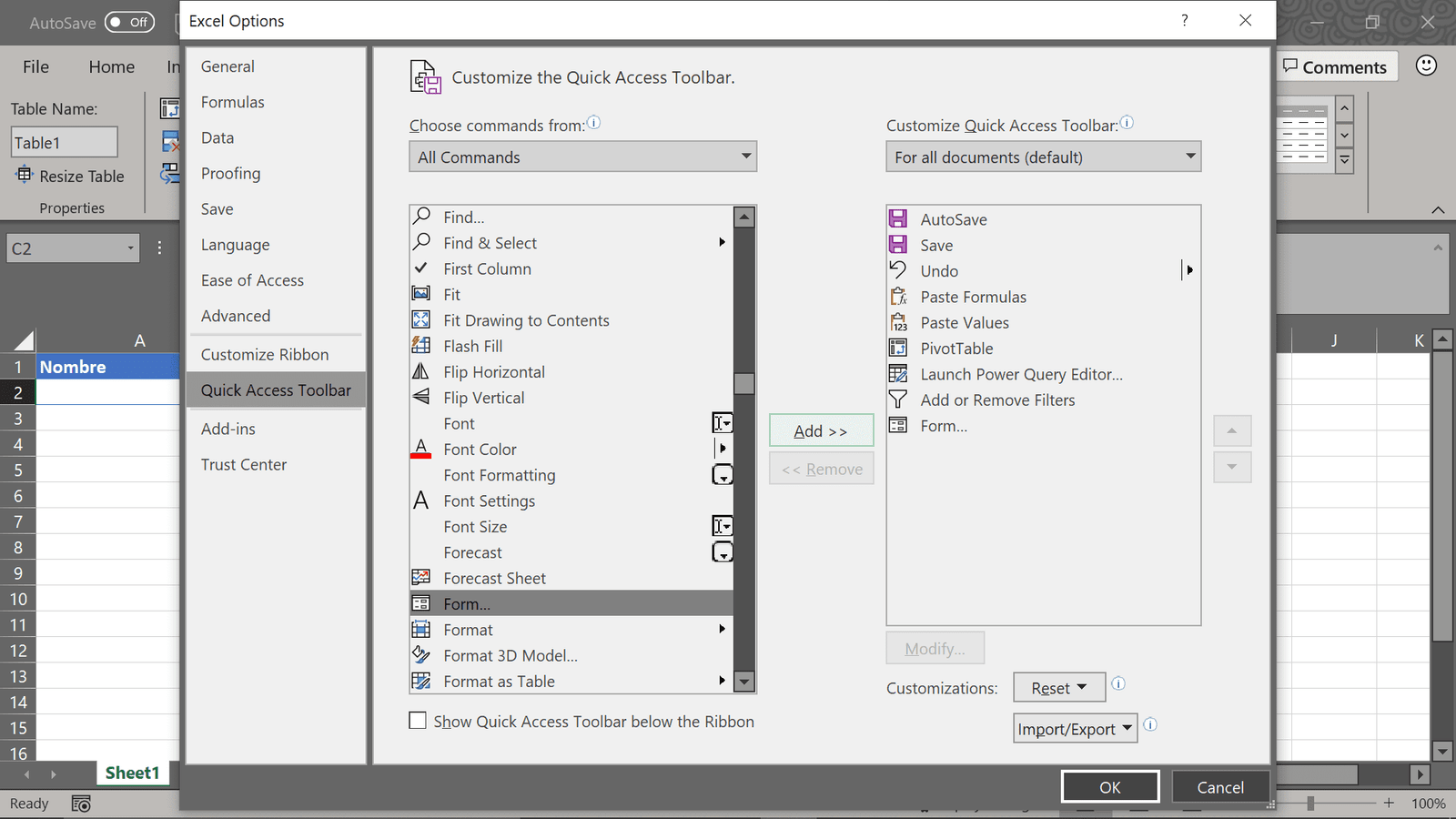 Tips Y Trucos Excel Principiantes Formularios Excel Sin Vba