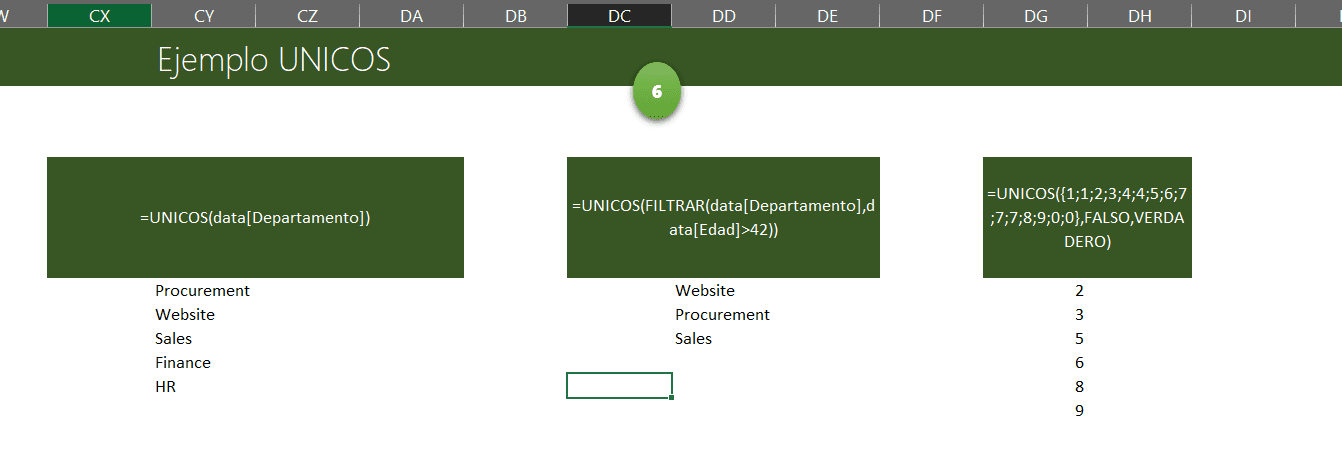 Todo Sobre Las Funciones De Array Dinámico De Excel Formulas Excel